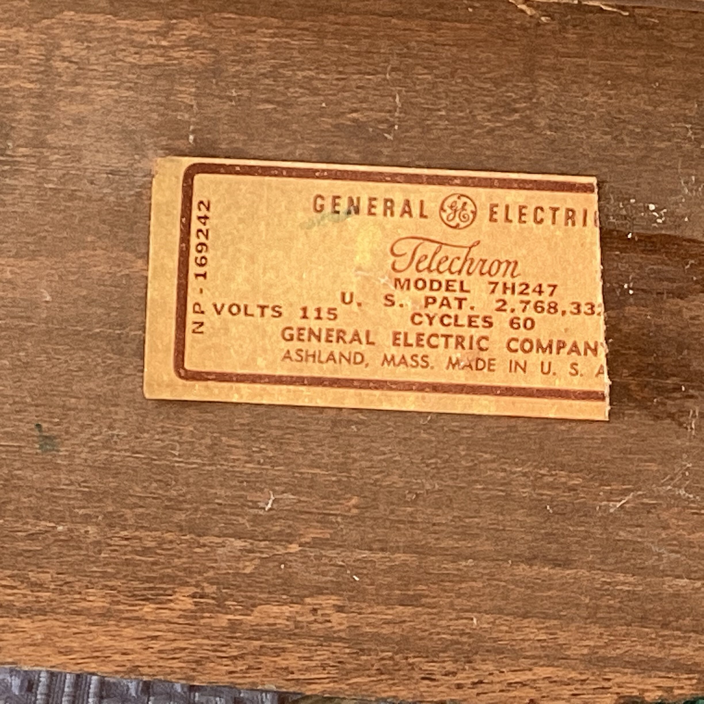 Vintage General Electric Telechron Clock Model 7H247 Made in | Etsy