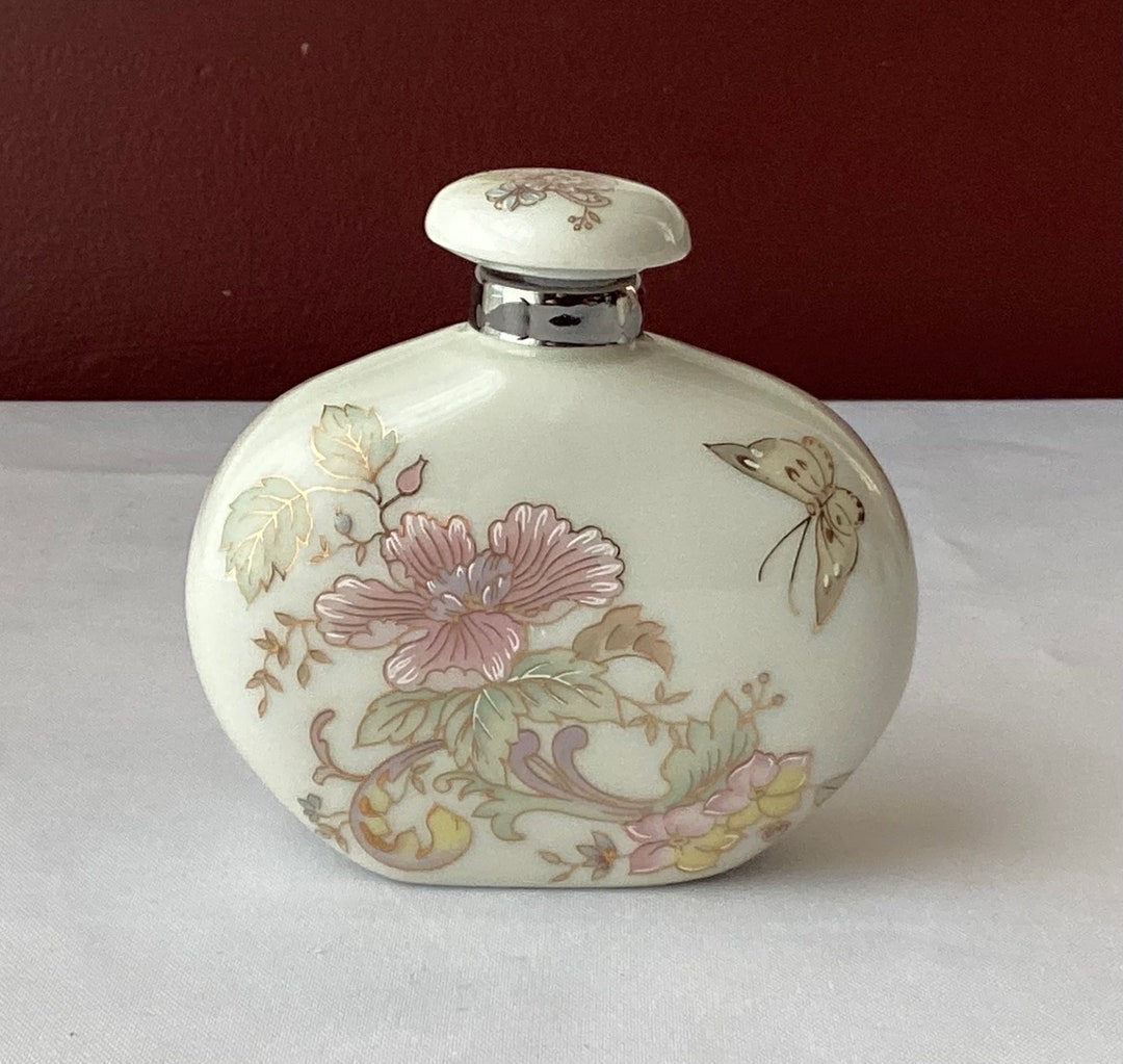Vintage Porcelain Perfume Bottle 3 Tall - Etsy