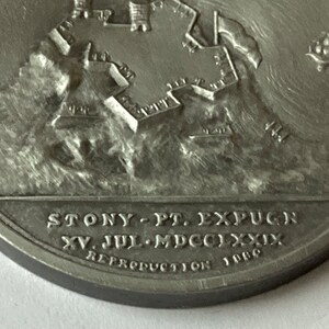 VTG Colonel De Fleury at Stoney Point Token Medal US Mint in Box With ...