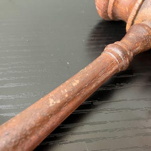 Antique Wooden Gavel, Unmarked, 7" L X 3 3/8" W - Etsy