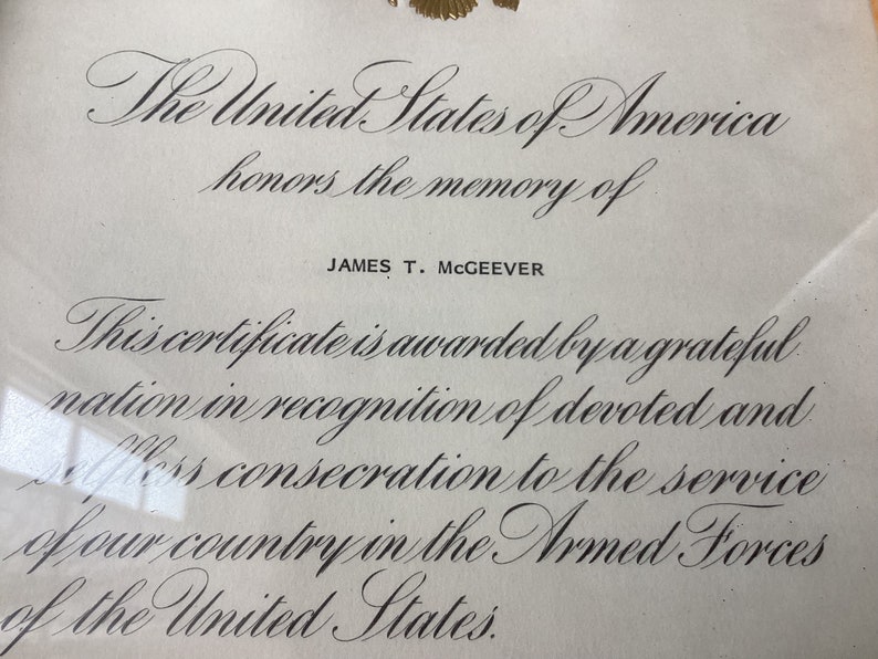 President Ronald Reagan Autopen Signed Certificate Honoring - Etsy