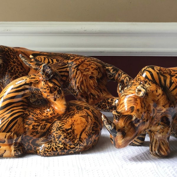 Animal Figurines - Etsy