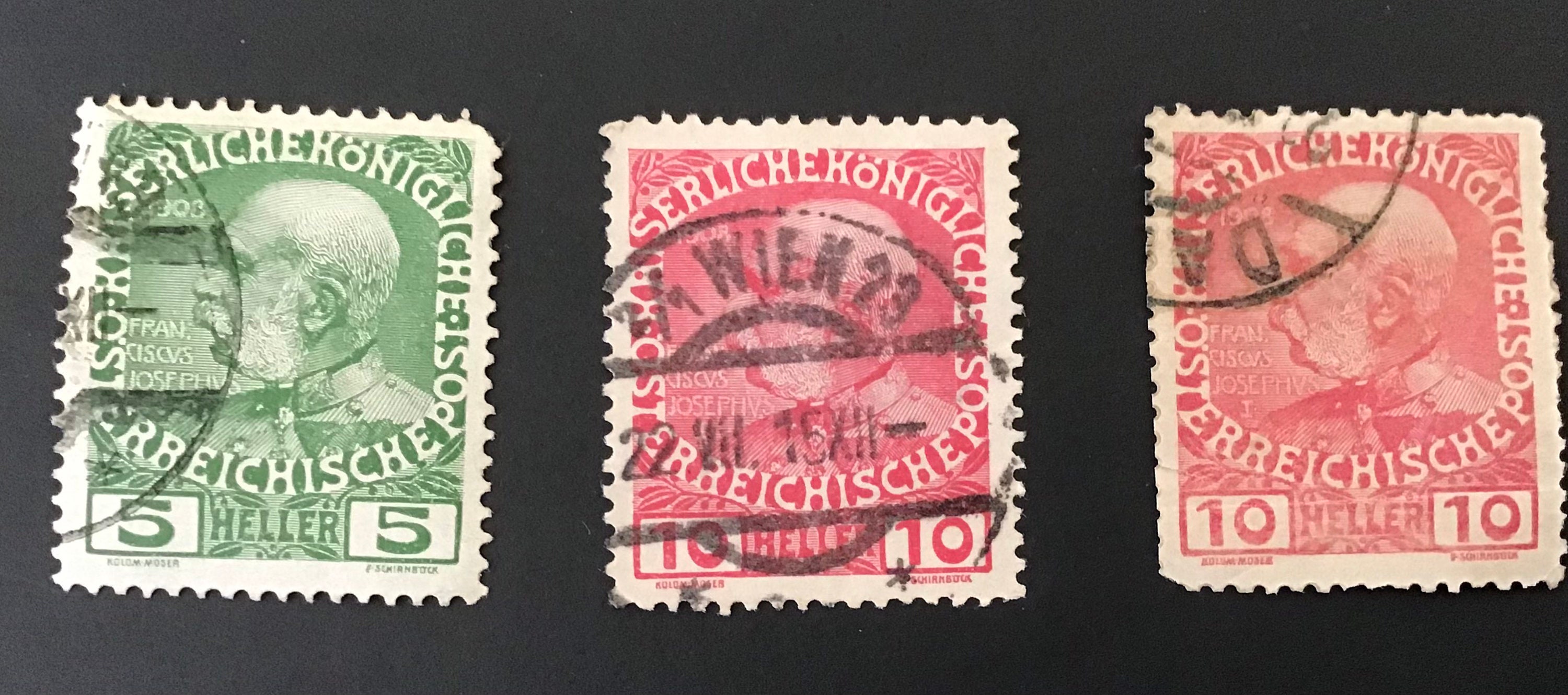 RARE 1908 Heller 10c Austrian Stamp Art & Collectibles Postage Stamps ...