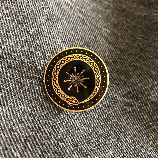 Ouroboros Pin - Etsy