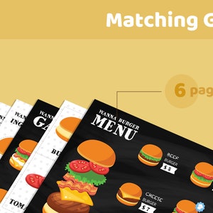 Burger Menu Game | Pretend Restaurant | Money and Counting | Kids Flash ...