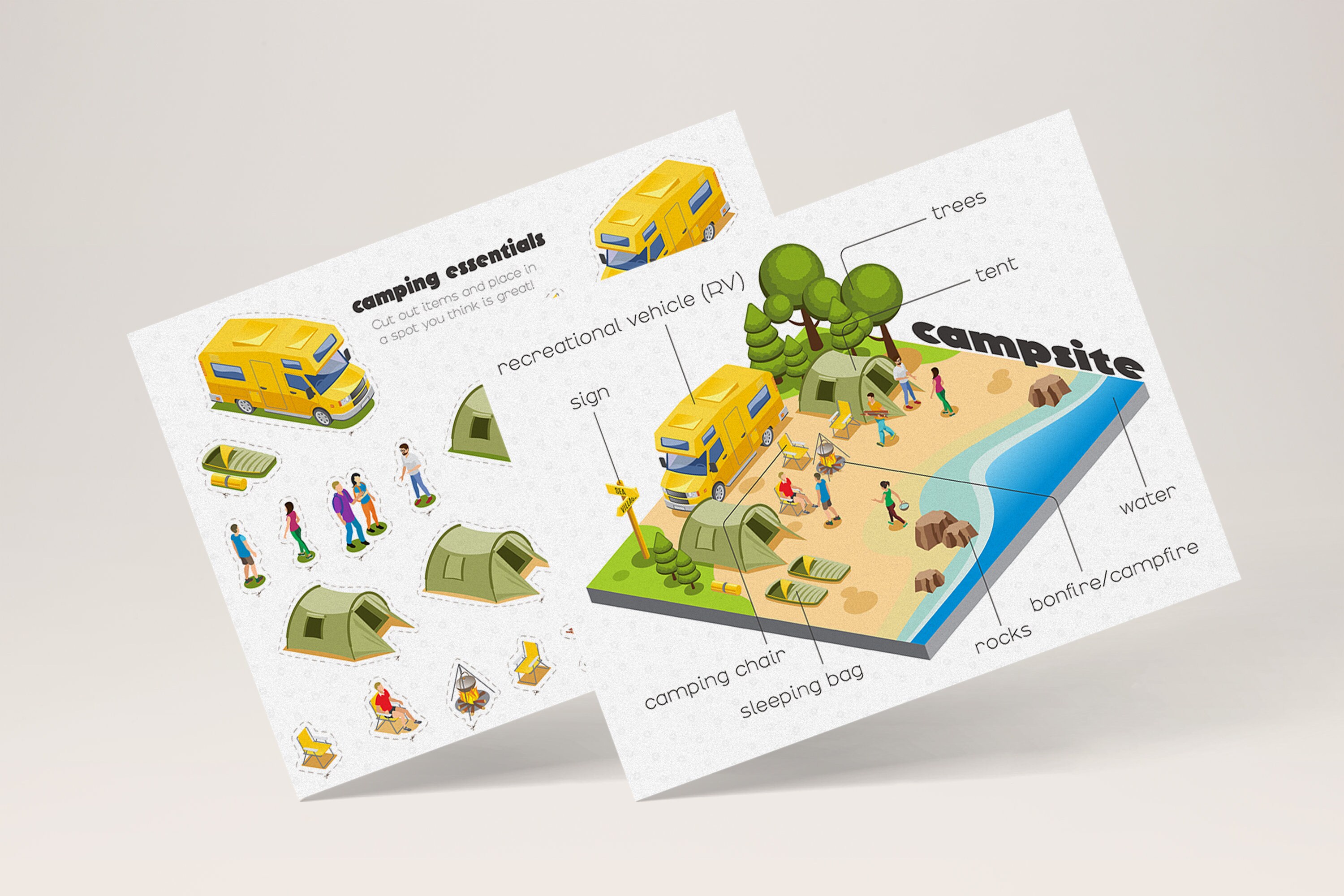 Camping Games | Introduction to the Great Outdoors | Camping Fun ...