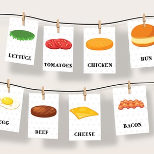 Burger Menu Game | Pretend Restaurant | Money and Counting | Kids Flash ...