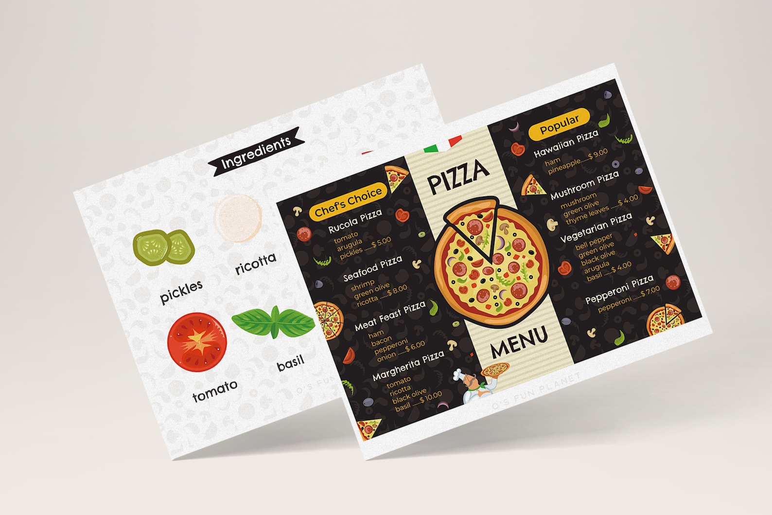 Pizza Making Game | Pizza Menu Game | Ingredients Flashcards | Logic ...