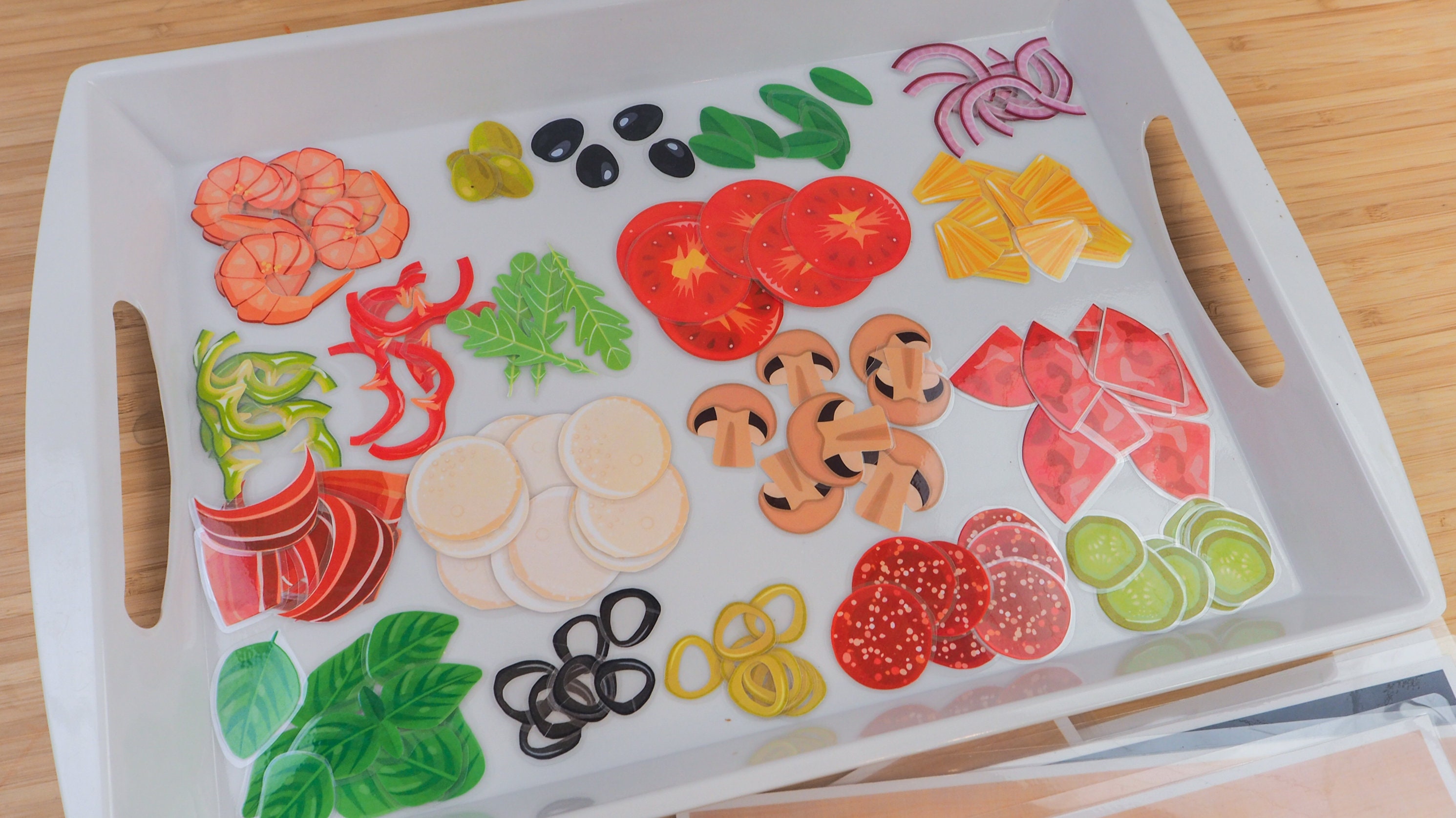 Pizza Making Game | Pizza Menu Game | Ingredients Flashcards | Logic ...