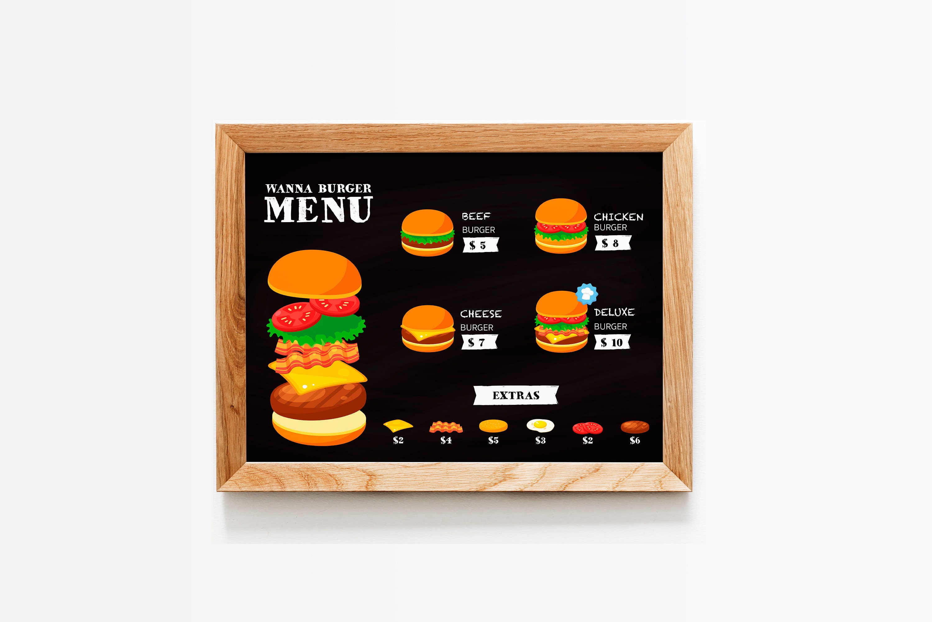 Burger Menu Game | Pretend Restaurant | Money and Counting | Kids Flash ...