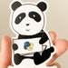 Panda Sticker Data Science Gift Import Pandas as Pd Python Code Sticker ...