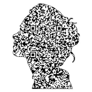 Custom Shape QR Code Digital Download - Small Businesses, Websites ...