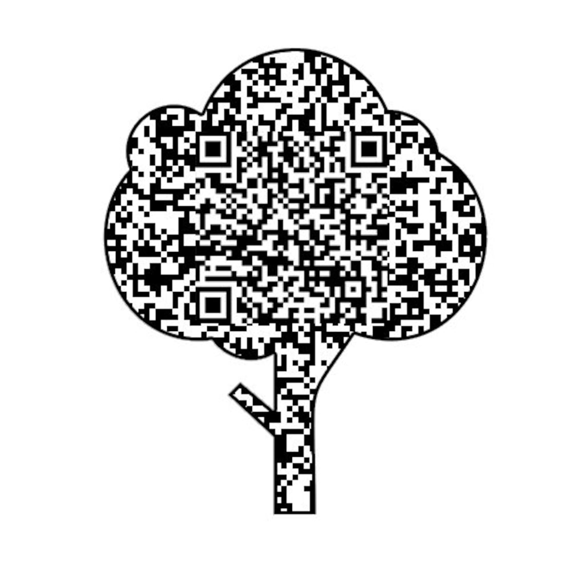 Custom Shape Qr Code Digital Download Small Businesses Etsy