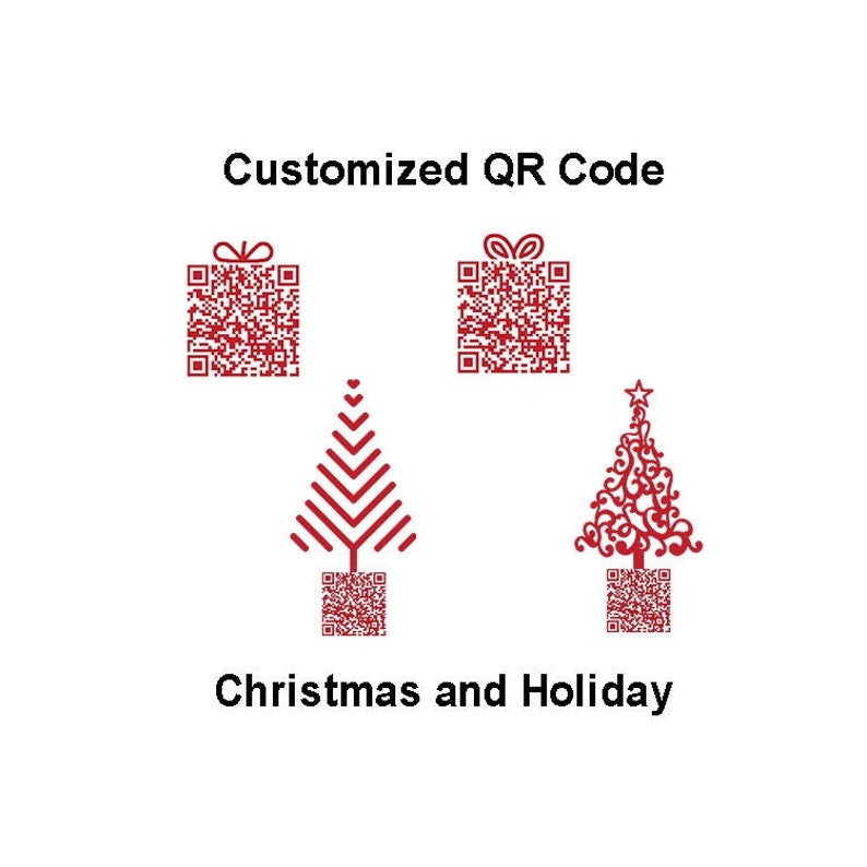 Christmas QR Code: Holiday Business Marketing (digital Download) - Etsy