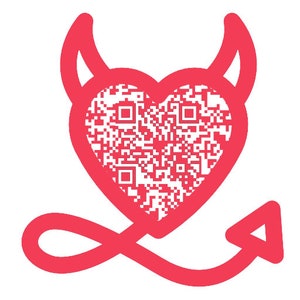 Valentines Day Custom QR Code Digital Download - Small Businesses ...