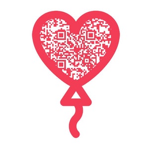Valentines Day Custom QR Code Digital Download - Small Businesses ...