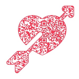 Valentines Day Custom QR Code Digital Download - Small Businesses ...