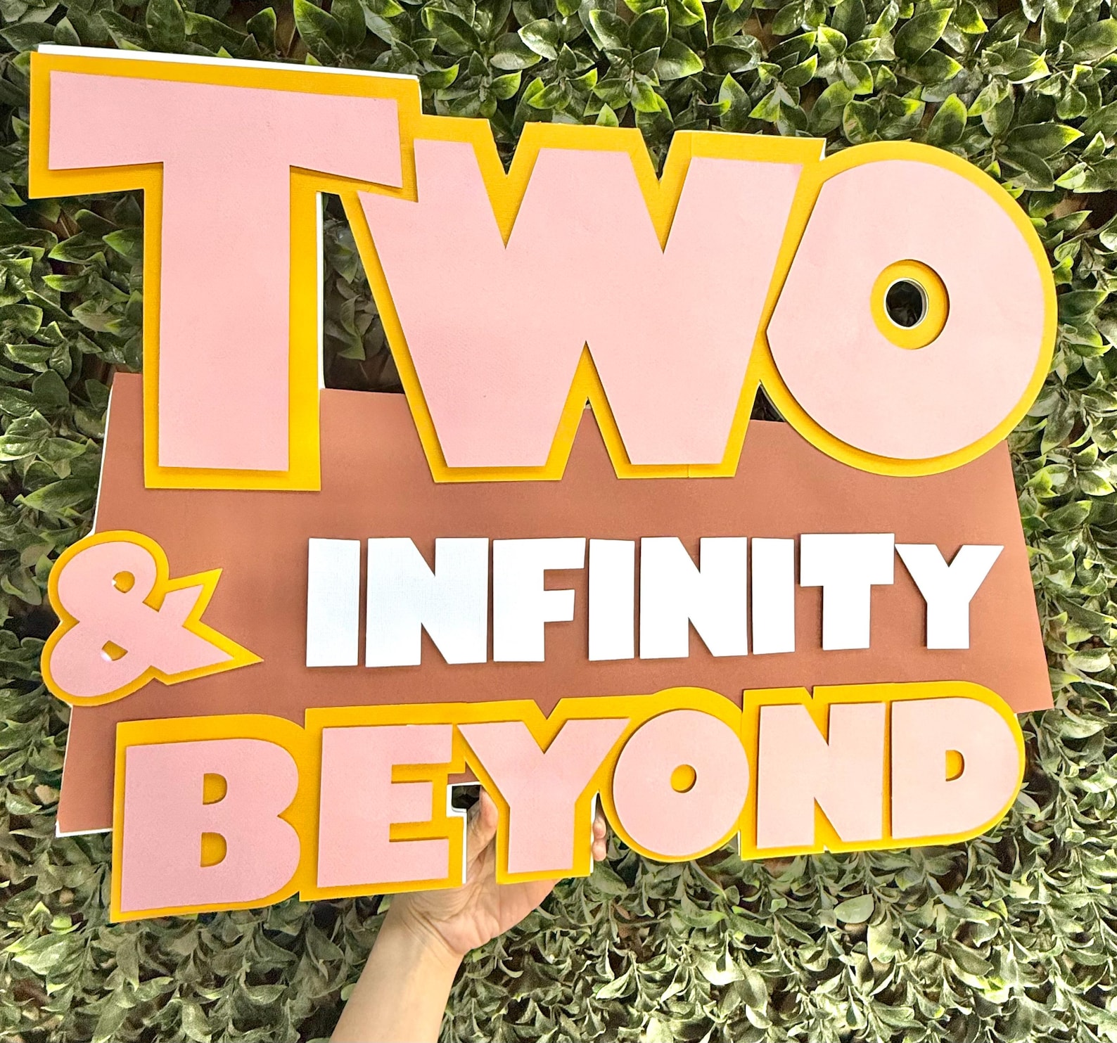 Toy Story Two Infinity and Beyond Sign, Toy Story, 3D Birthday Party ...