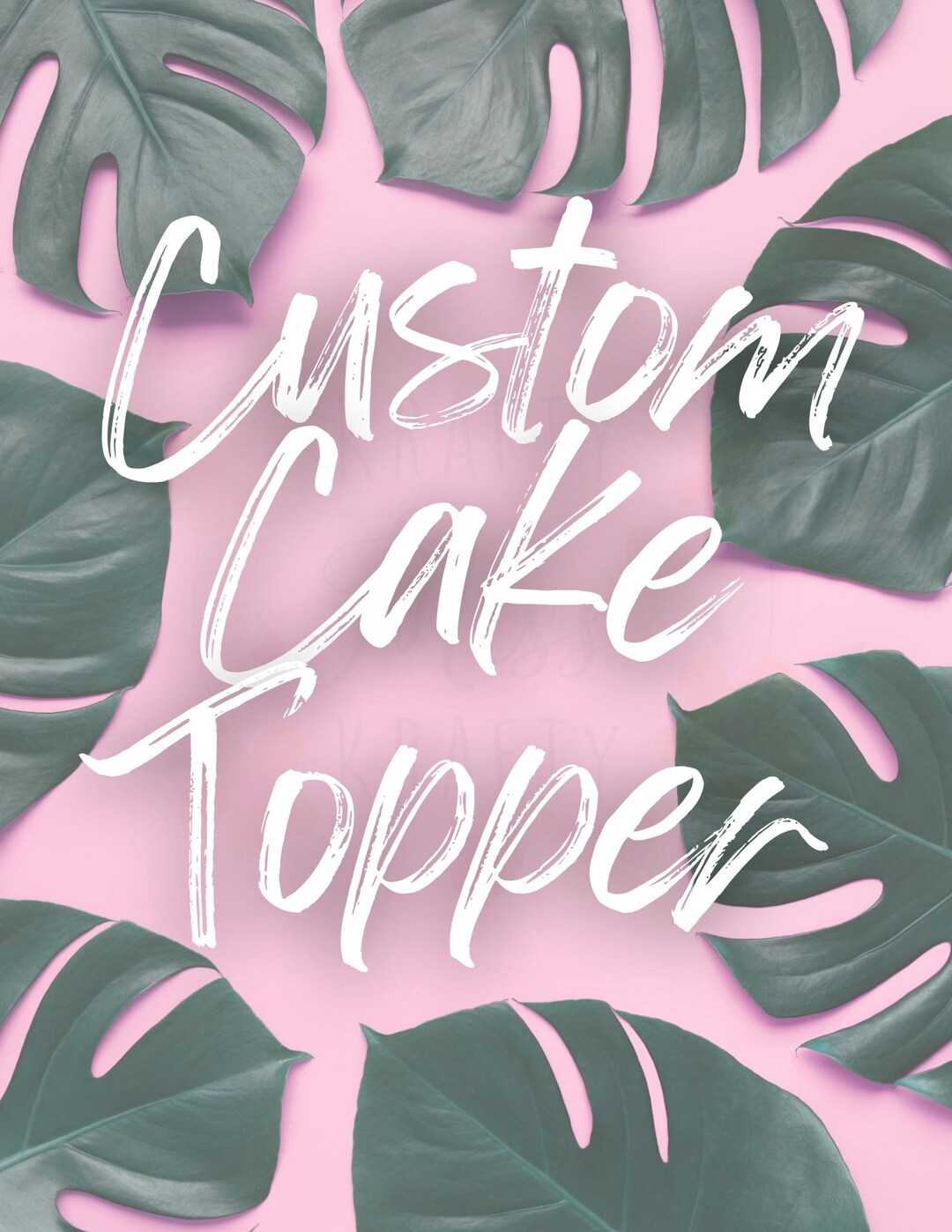 Custom Cake Topper Cake Topper Custom Etsy
