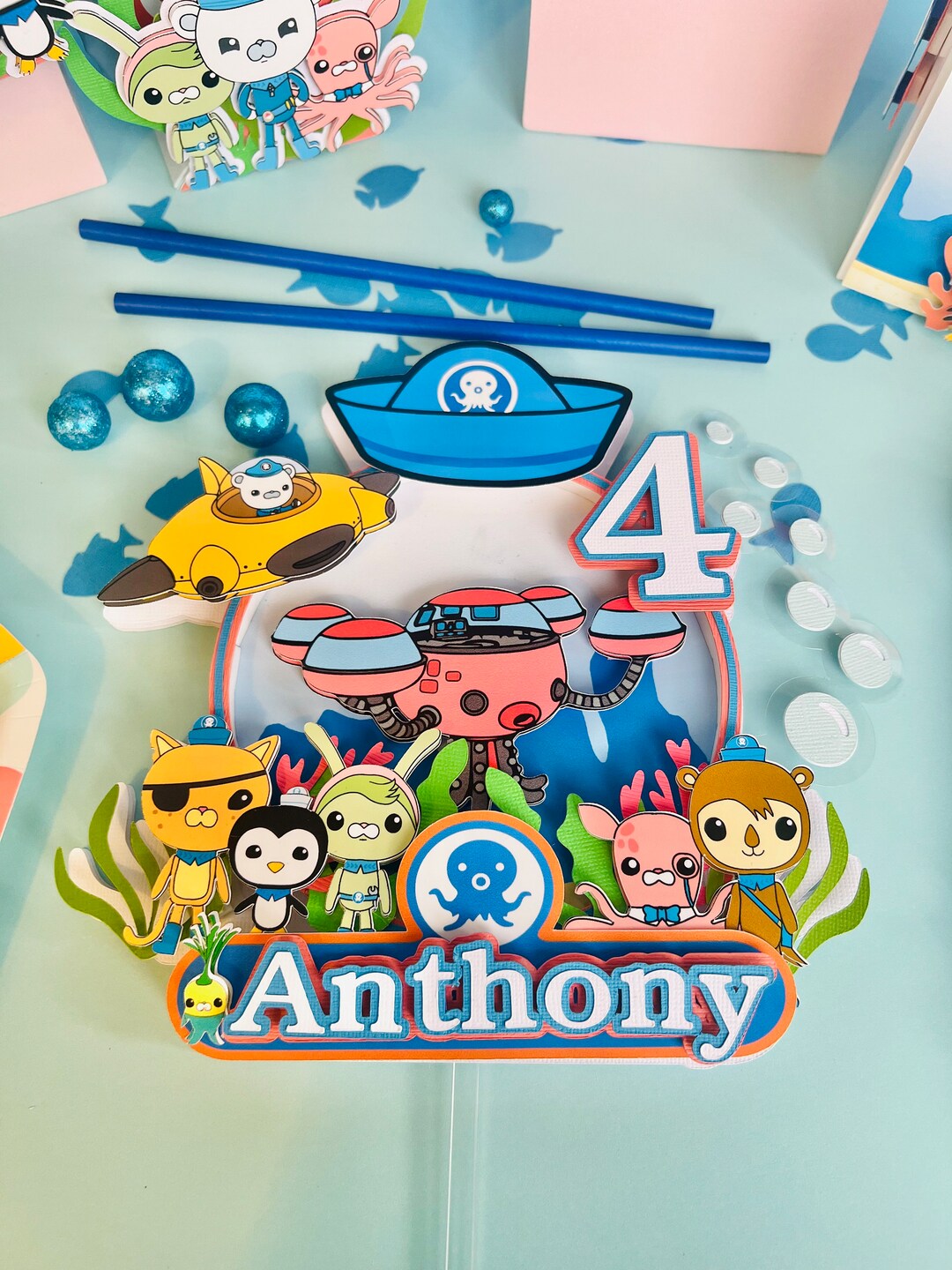 Octonauts Cake Topper - Etsy