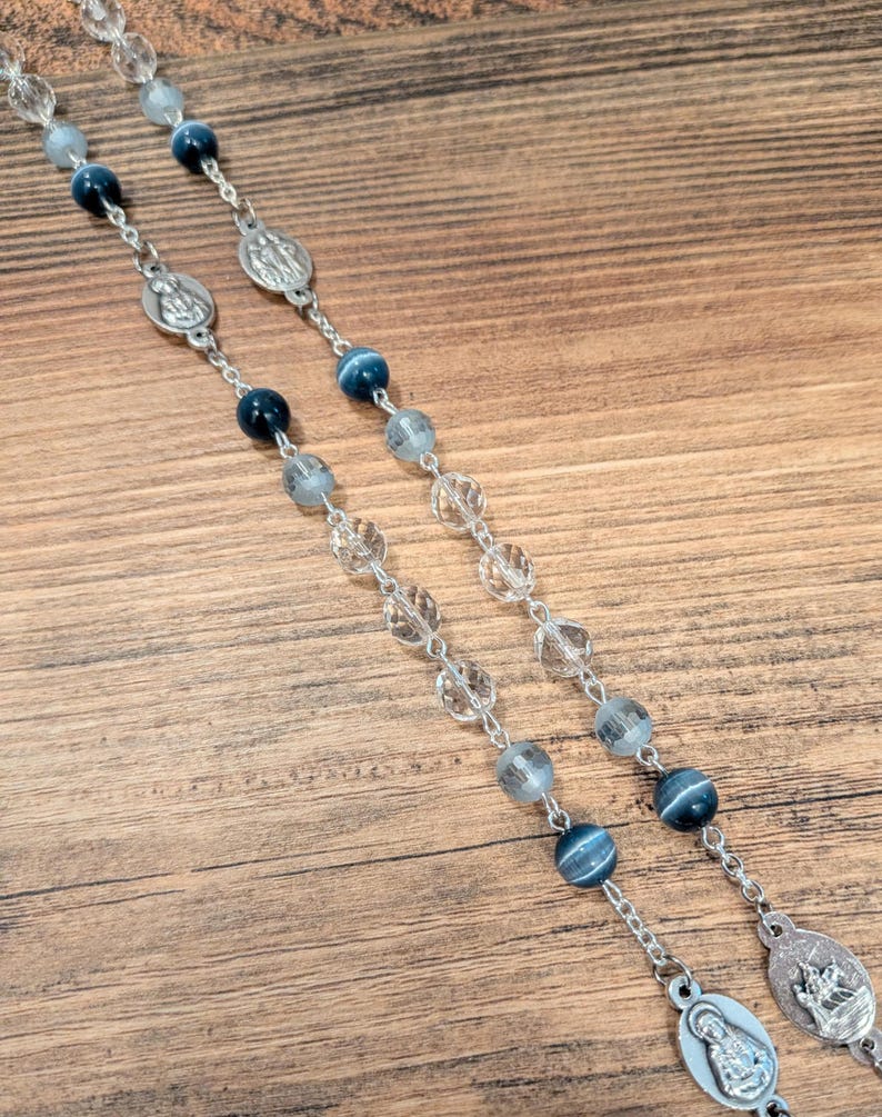 Seven Sorrows Rosary, Ombre Rosary, Catholic Devotion, Gifts for Her ...