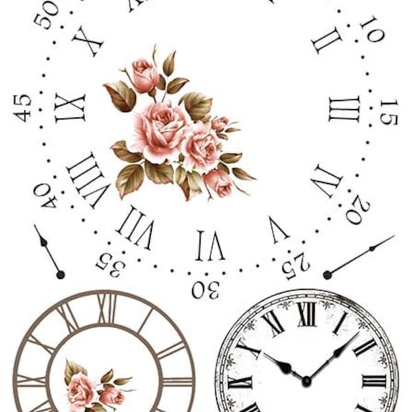 Paper Clock - Etsy