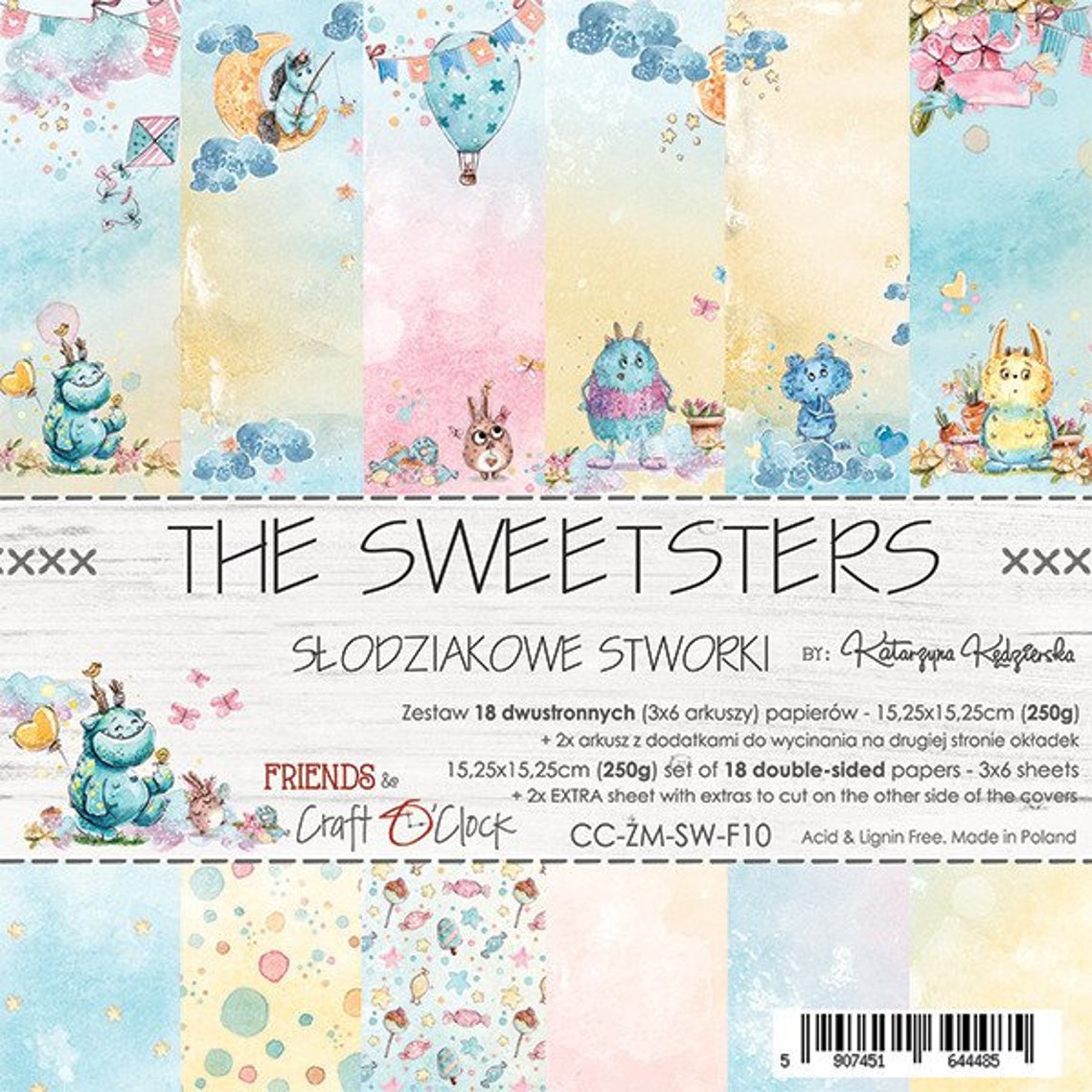 Craft O'clock. Scrapbooking Paper Pad - Etsy