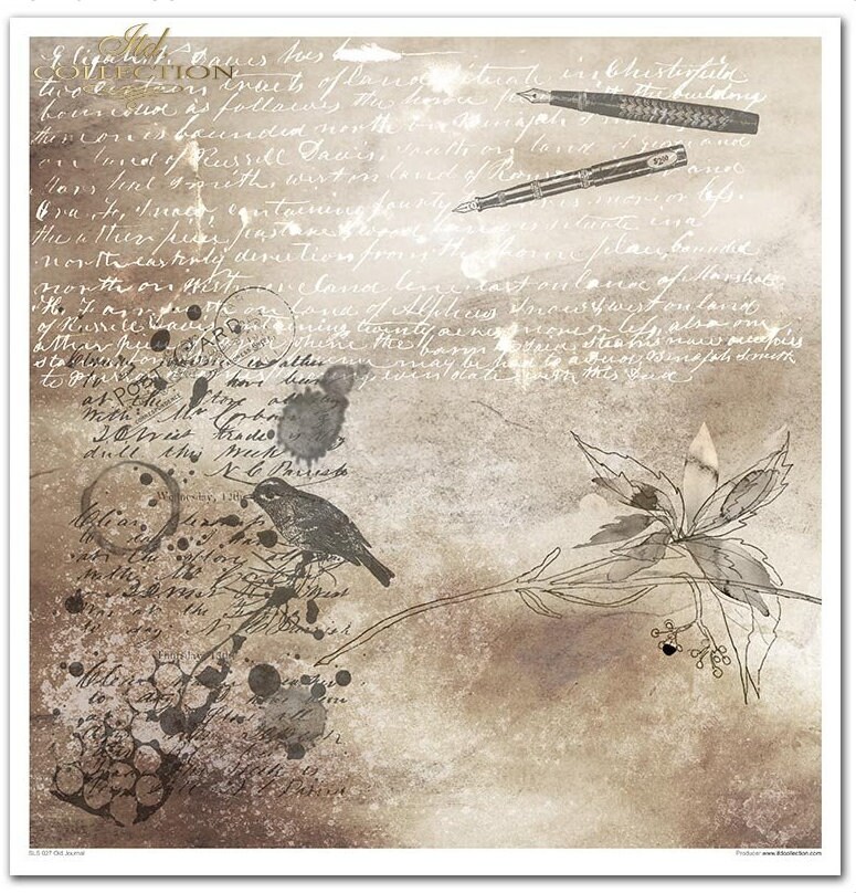 ITD Collection. Set of Scrapbooking Papers_ Secrets Old | Etsy