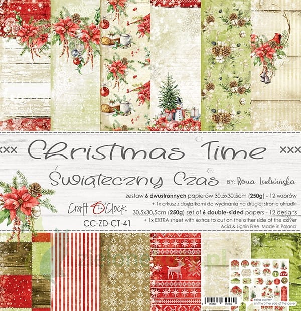 Craft O'clock. Scrapbooking Paper Pad. 30x30cm. | Etsy