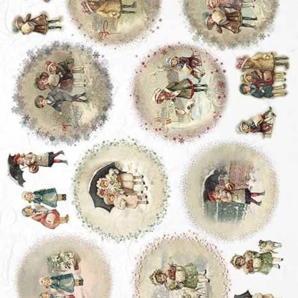 Christmas Rice Paper - Etsy