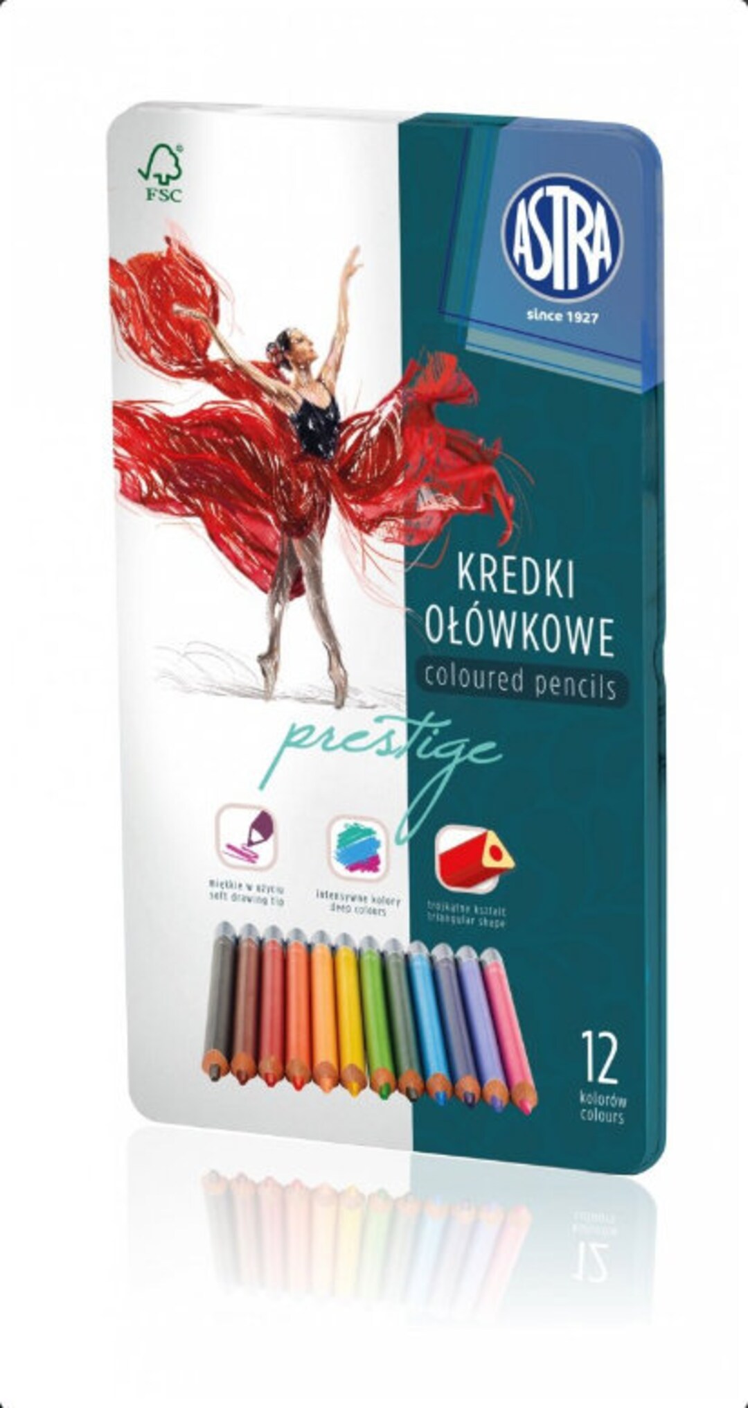 Astra Colored Pencils. 12pcs. - Etsy