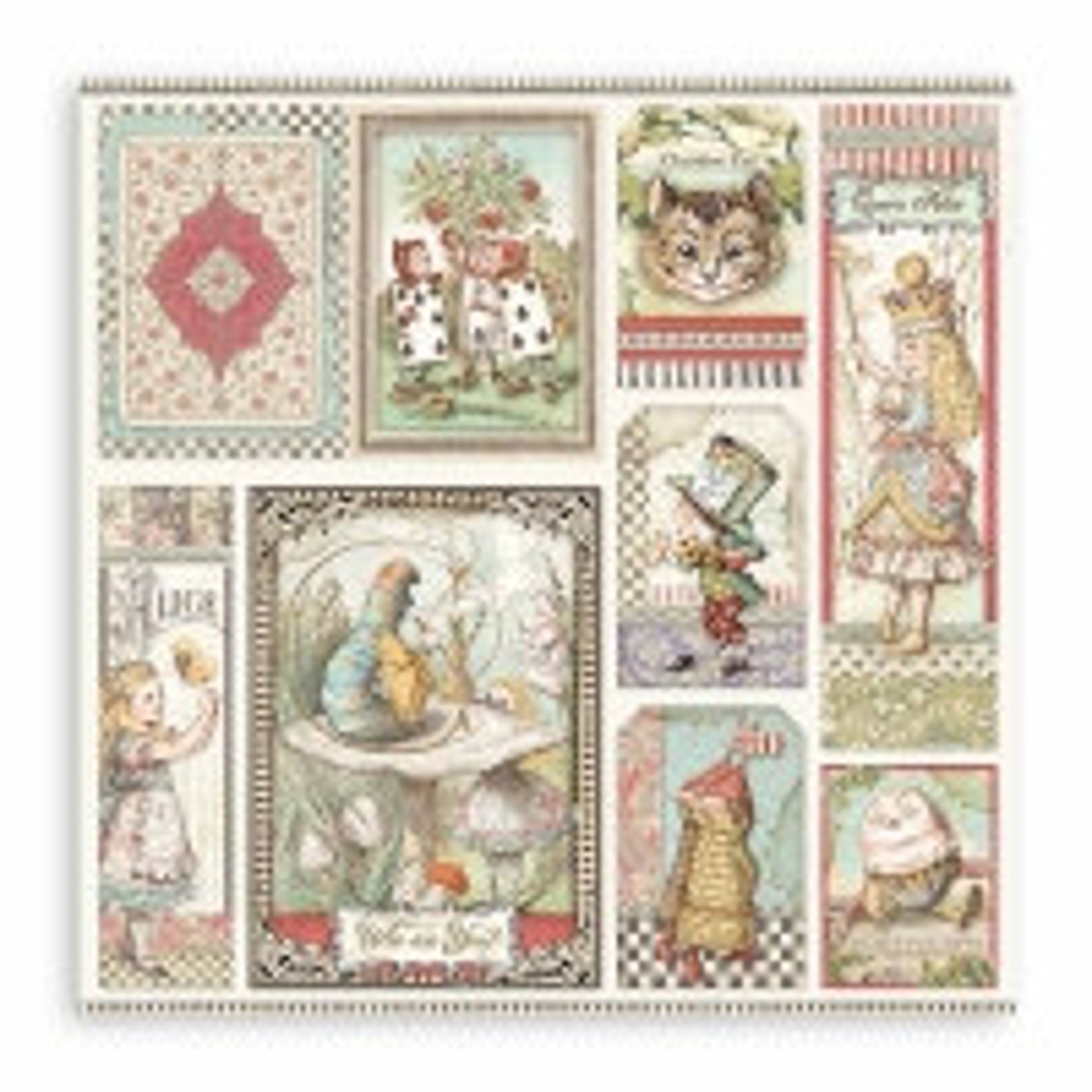 Stamperia. Scrapbooking Pad 10 Sheets 30.5x30.5 - Etsy