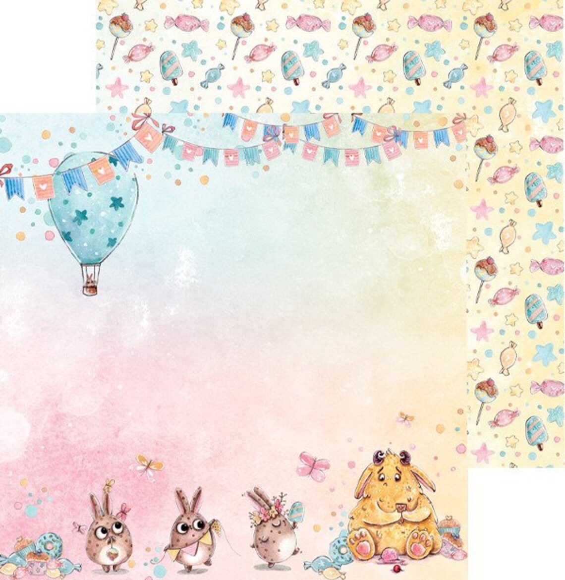 Craft O'clock. Scrapbooking Paper Pad - Etsy