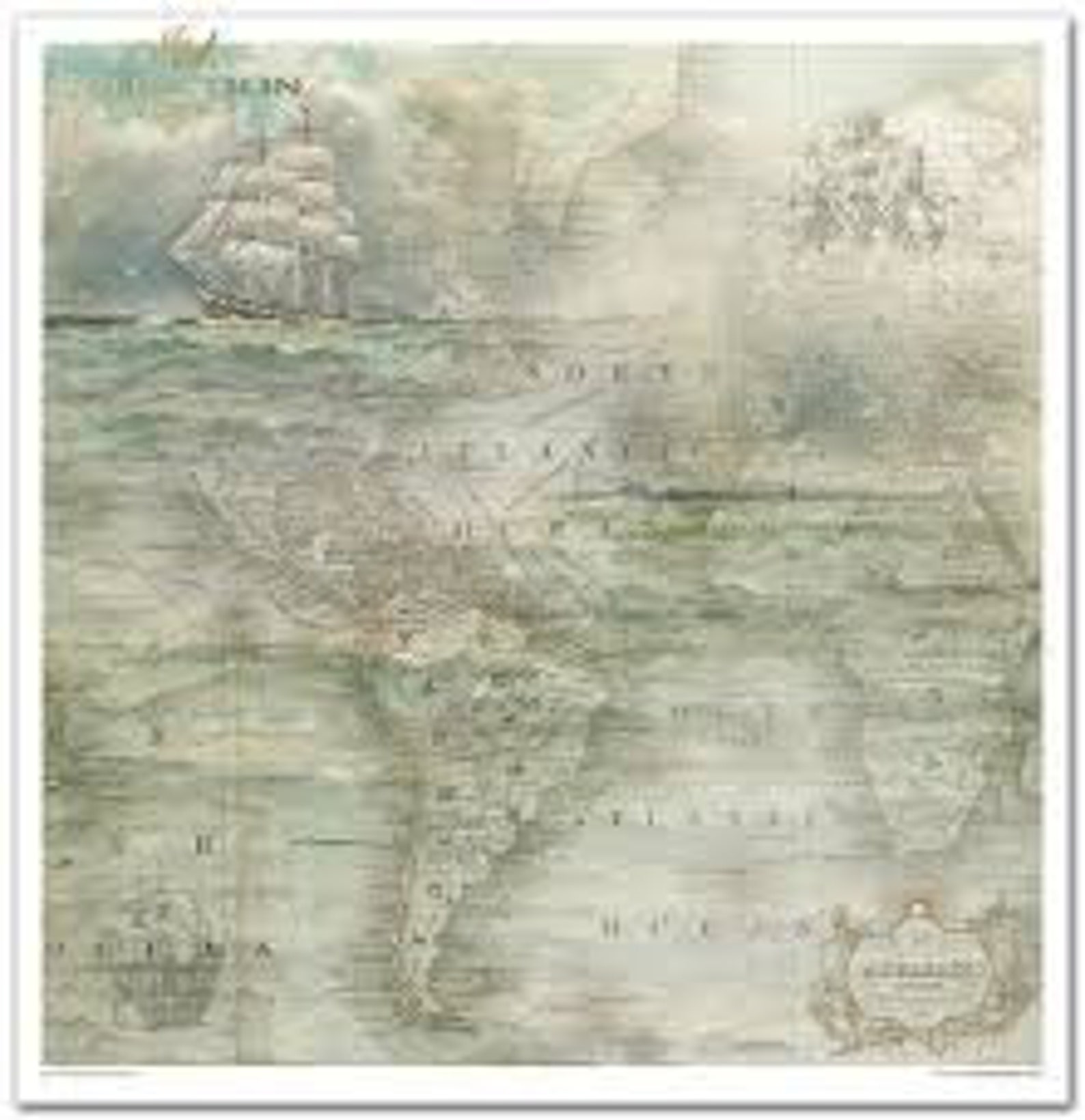 Scrapbooking Nautical Expedition_paper Pad - Etsy