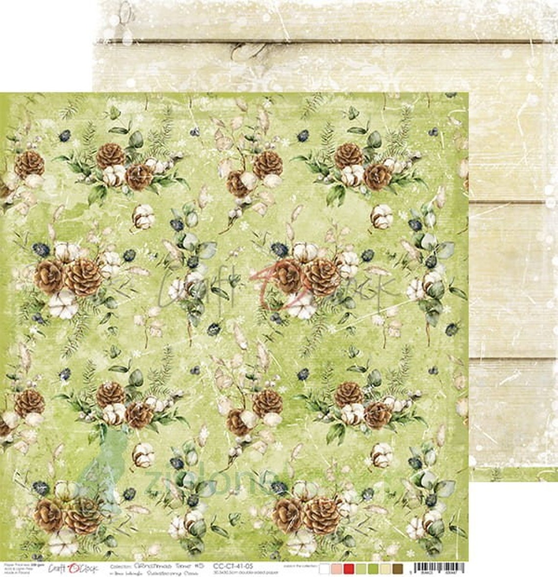 Craft O'clock. Scrapbooking Paper Pad. 30x30cm. | Etsy