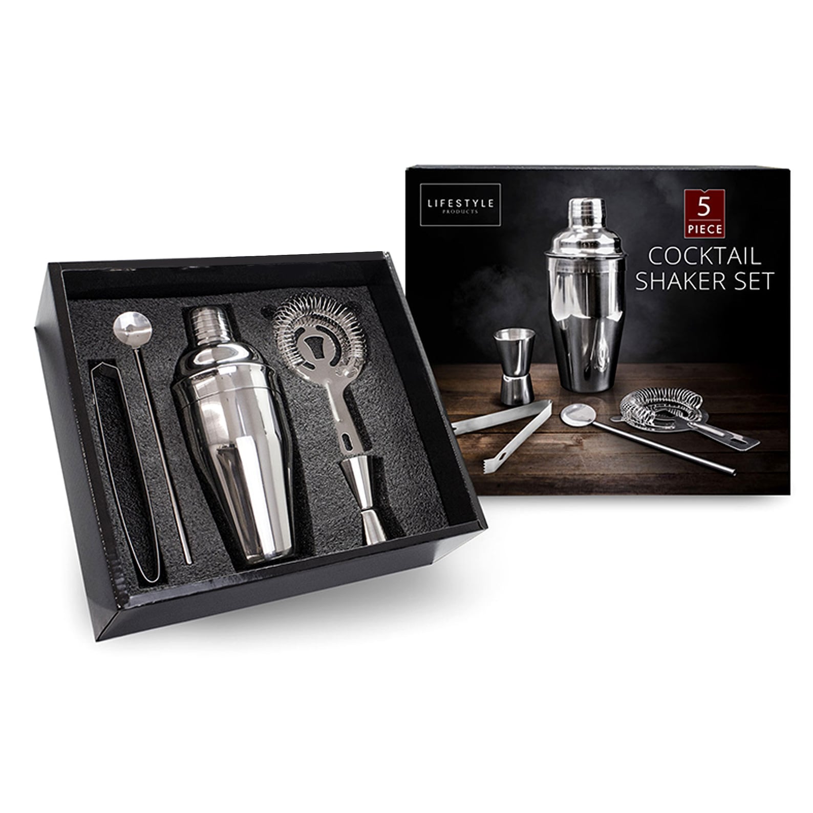 Monogrammed Cocktail Shaker Set Personalized Engraved Mixology | Etsy