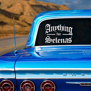 Anything for Selenas SVG - Etsy