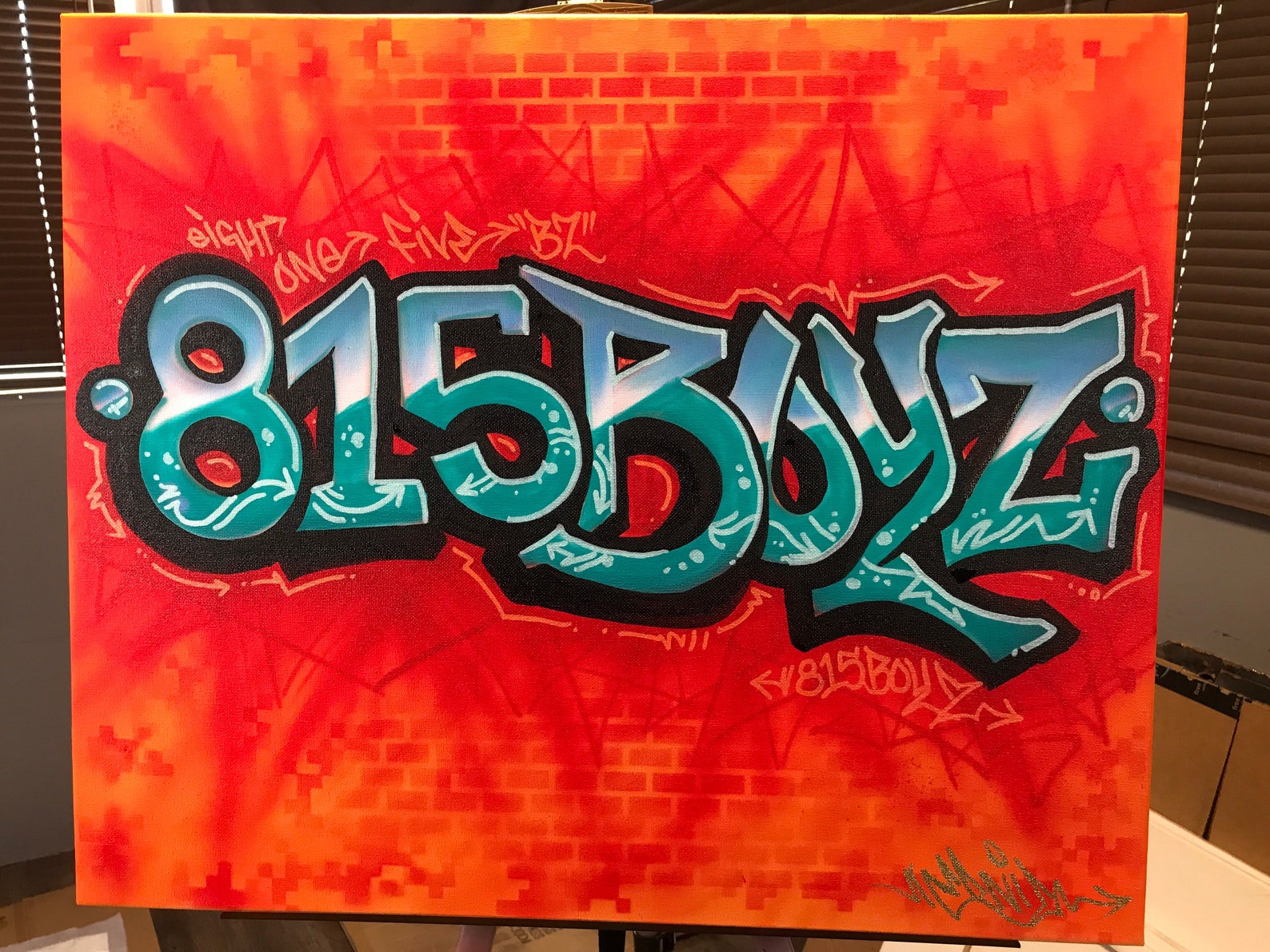Custom Graffiti Canvas Personalized Graffiti Name Wall Art - Etsy