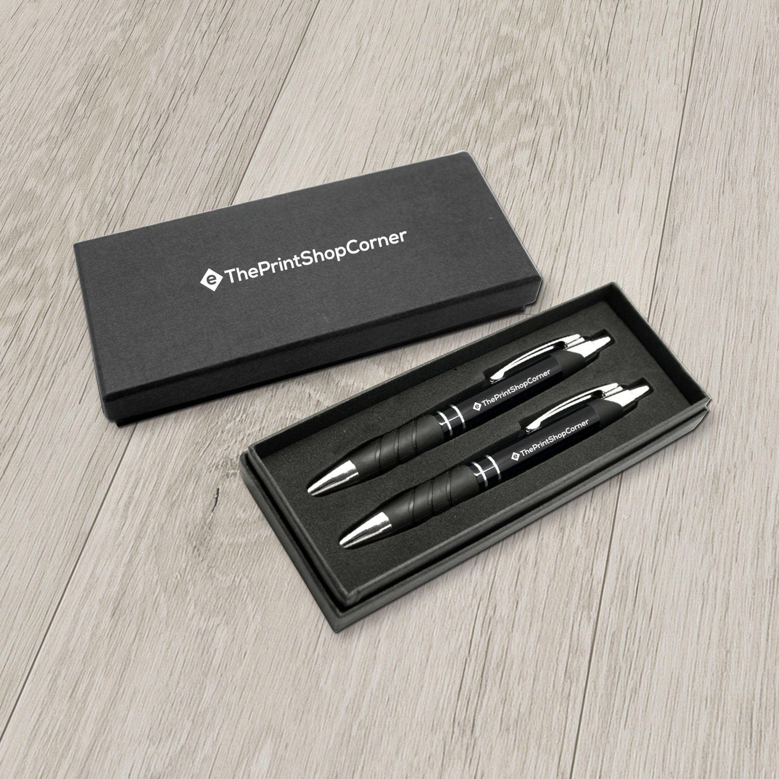 Engraved Pen Set Custom Promotional Pens Set Case - Etsy