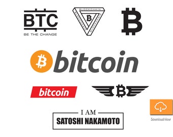 Bitcoin Svg Download File for Cricut, Laser Cut and Print, Commercial ...