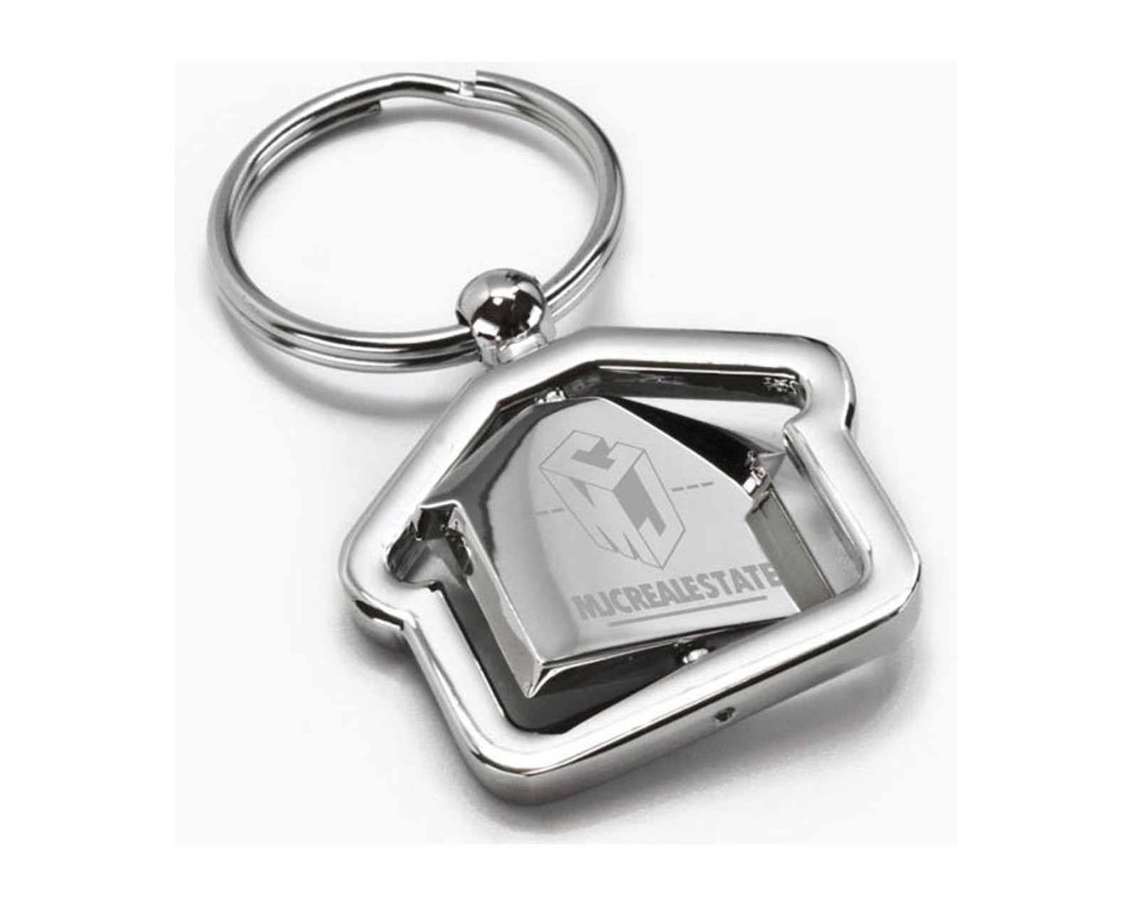 Real Estate House Key Tag Key Chain Holder Personalized - Etsy