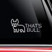 French Bulldogs Vinyl Window Decals Make a Decal Online W/ Decal ...