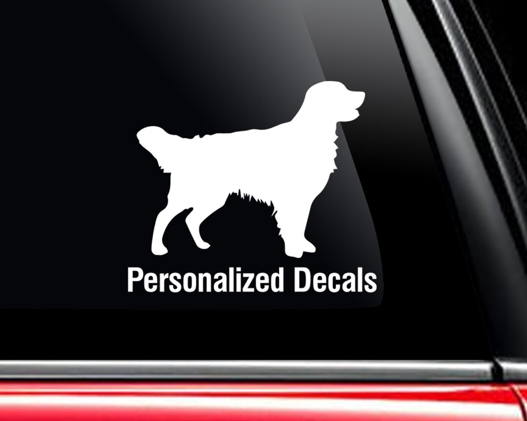 Labrador Vinyl Window Decals Make a Decal Online W/ Decal Designer ...