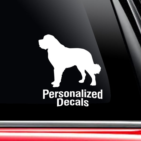 Personalized Dog Window Decals - Etsy