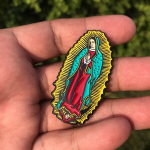 Virgin Mary Pins Soft Enamel Lapel - Etsy