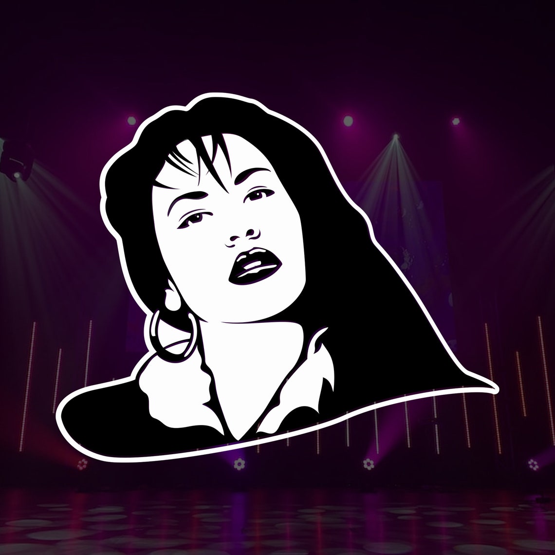 Selena Quintanilla SVG - Etsy