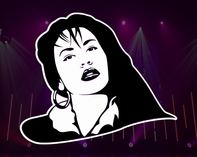Selena Quintanilla SVG - Etsy