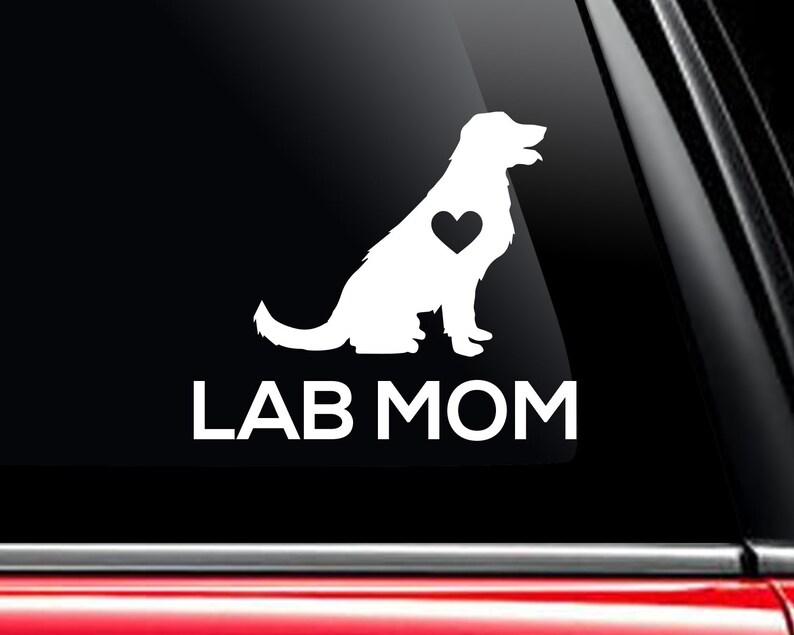Labrador Vinyl Window Decals Make a Decal Online W/ Decal - Etsy
