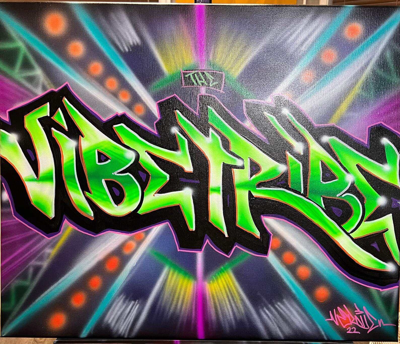 Custom Graffiti Canvas Personalized Graffiti Name Wall Art - Etsy