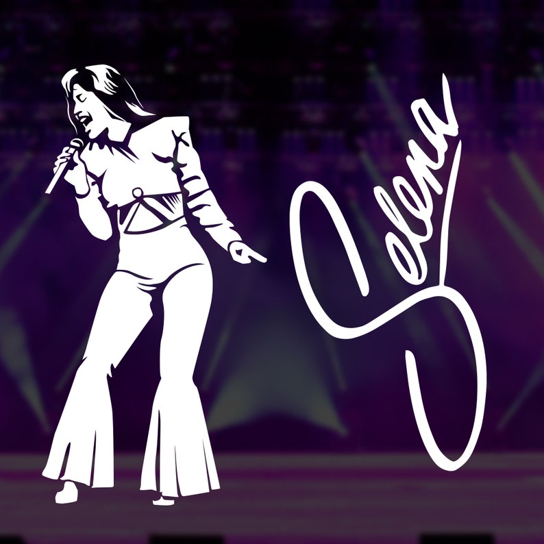 Selena SVG Digital Cut File Cricut - Etsy